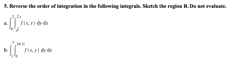 Solved 4. Write an iterated integral of a continuous | Chegg.com
