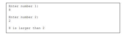 Solved Create a function named compare 2 numbers which | Chegg.com