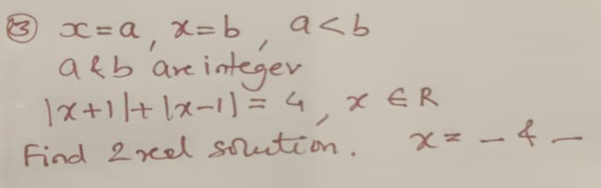 Solved (3) x=a,x=b,a | Chegg.com