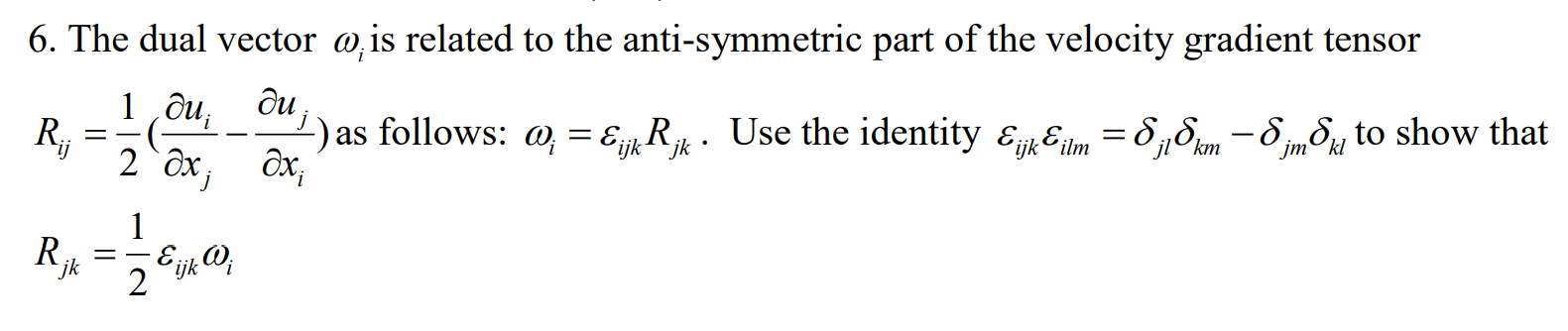 Solved 6. The dual vector ωi is related to the | Chegg.com