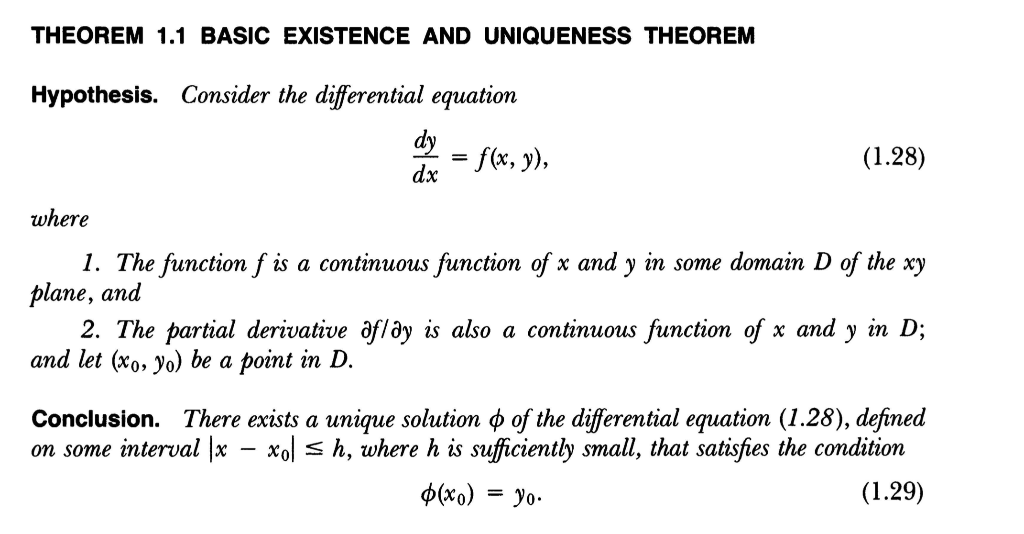 Solved 6 Apply Theorem 1 1 To Show That Each Of The
