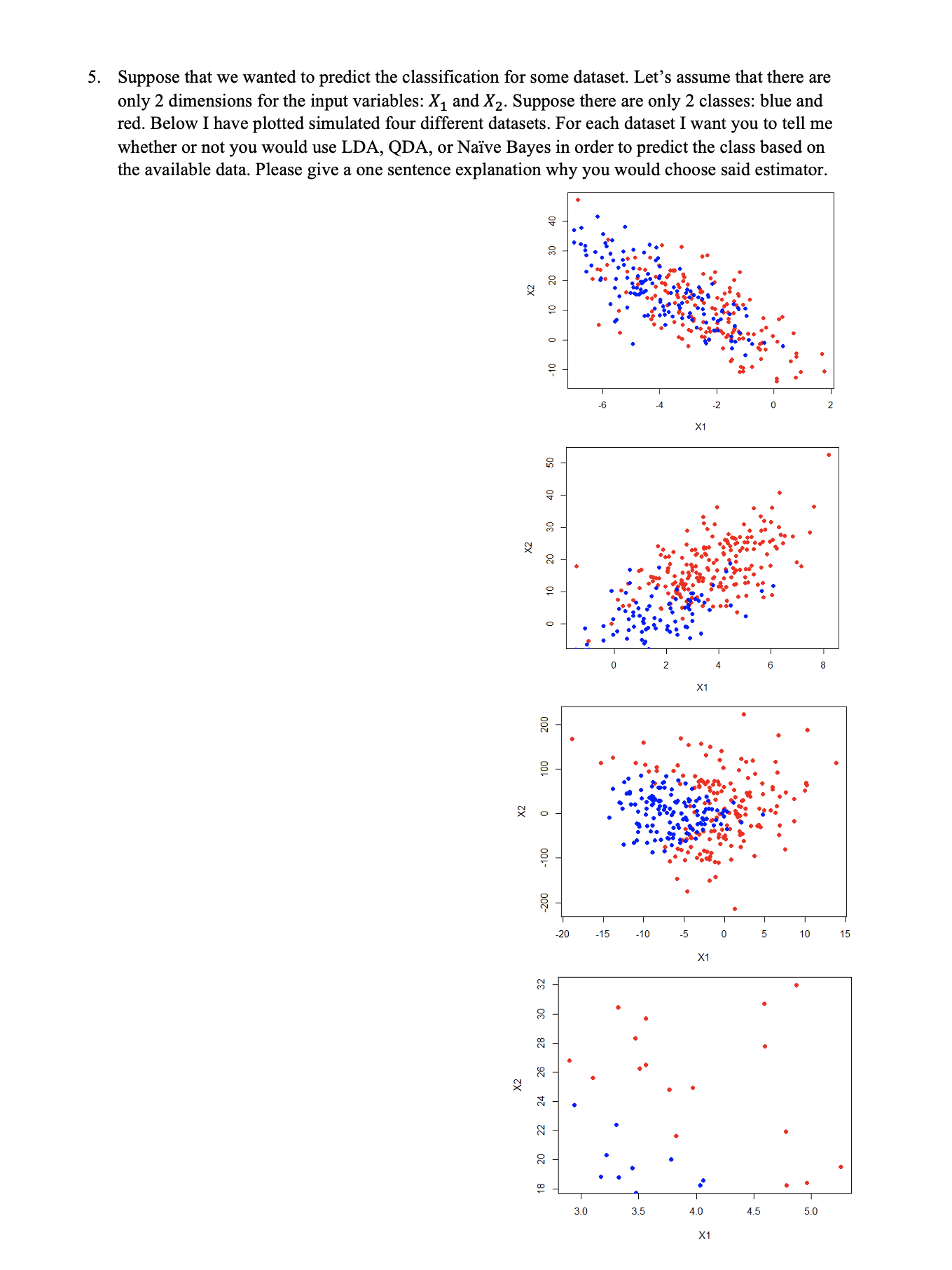 Solved 5. Suppose that we wanted to predict the | Chegg.com Solved 5. Suppose that we wanted to predict the | Chegg.com