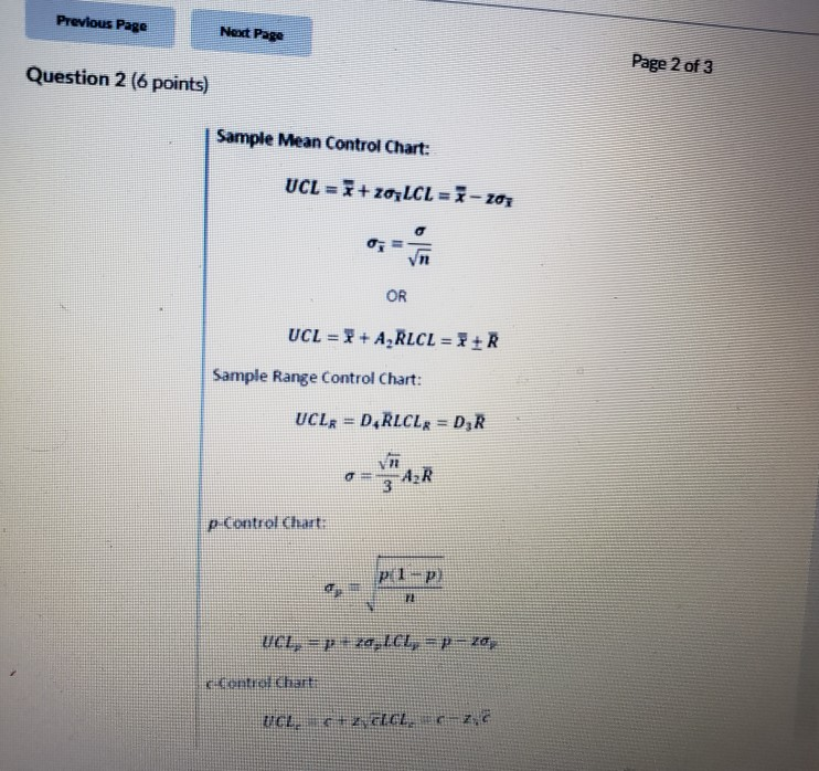 Solved Previous Page Next Page Page 2 of 3 Question 2 (6 | Chegg.com