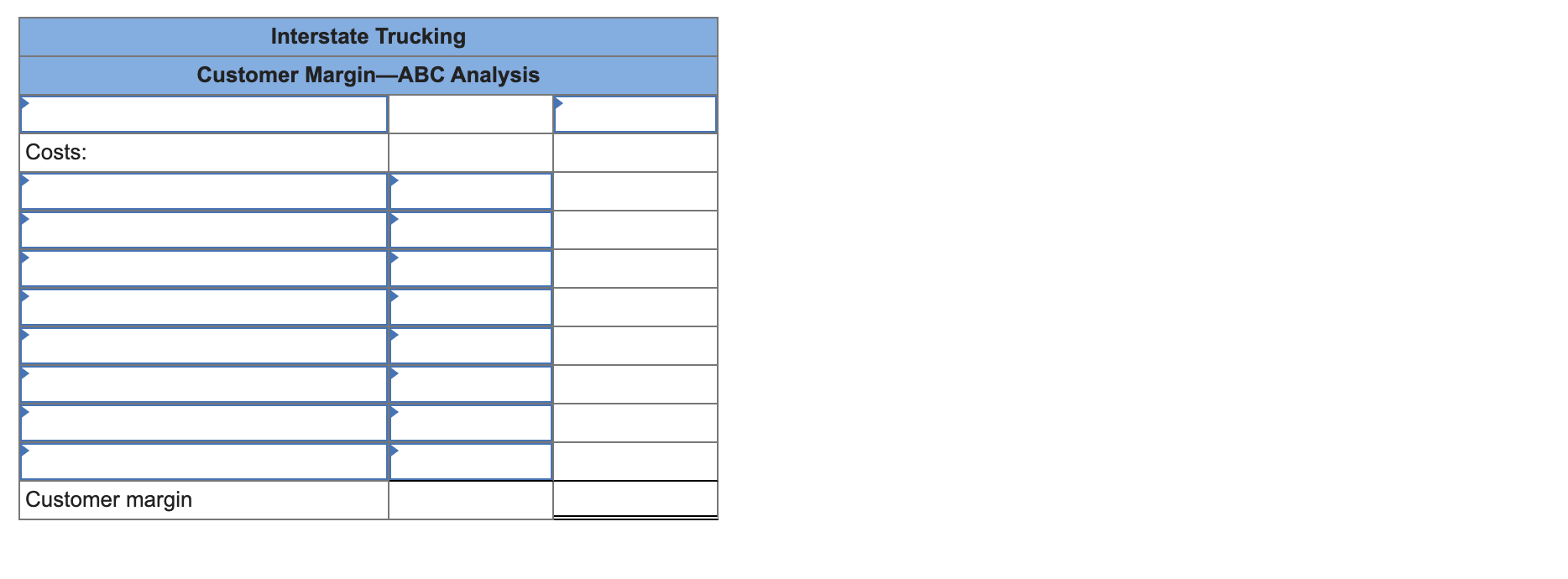 Solved Exercise 7-11 (Static) Second-Stage Allocation and | Chegg.com