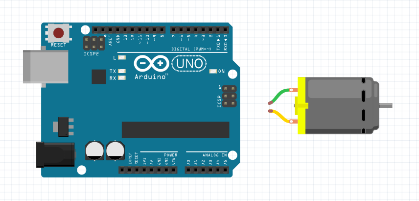 Solved Create an Arduino program that can rotate DC motors | Chegg.com