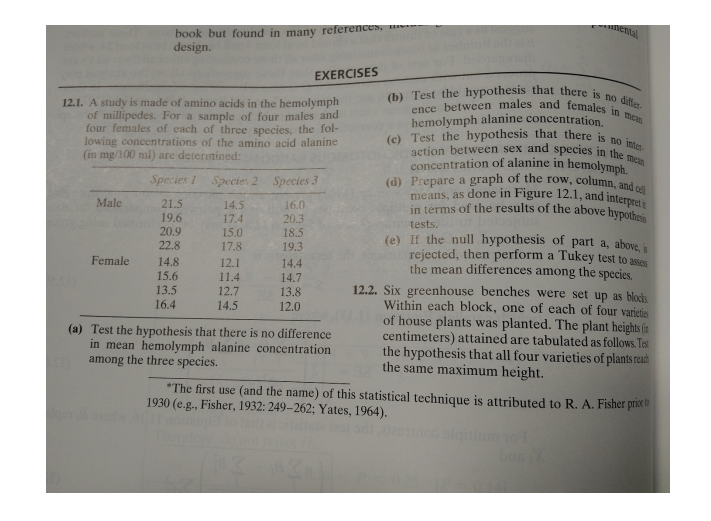 Solved Do problem 12.1 (a,b,c only) on P. 284 in the book | Chegg.com