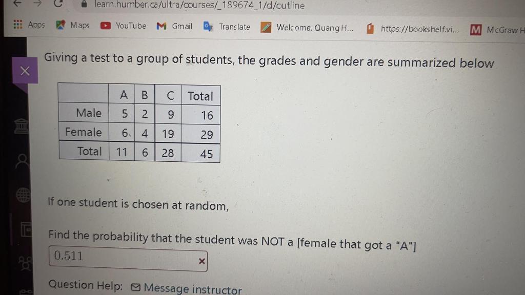 Solved learn.humber.ca/ultra/courses/_189674_1/d/outline | Chegg.com