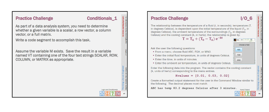 Solved Practice Challenge Conditionals 1 Practice Challenge | Chegg.com