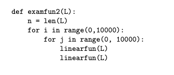 Solved Problem 2: Analyzing the big-O complexity of code. | Chegg.com