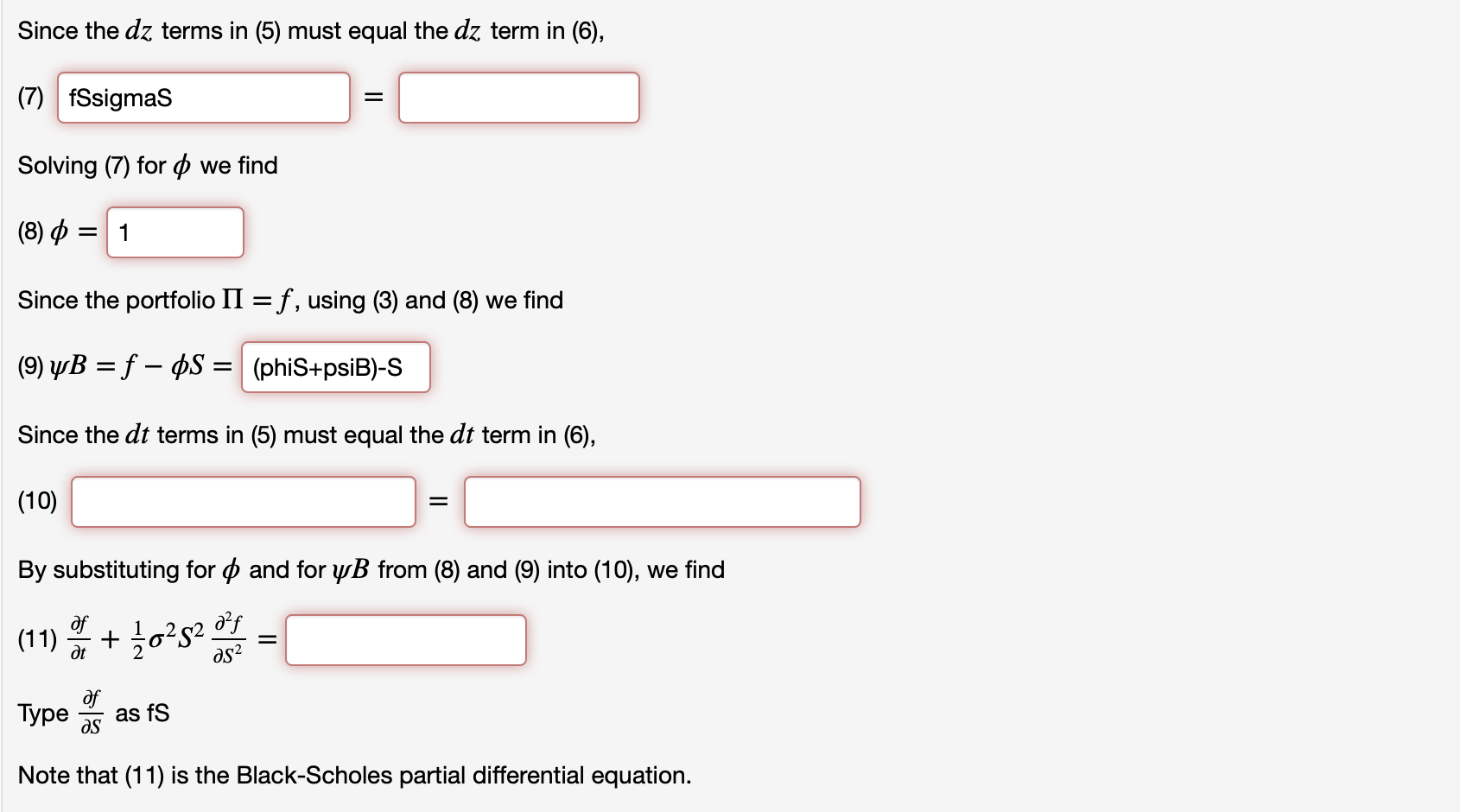 Solved (1 point) Let z = W, be a Weiner process. Let S be a | Chegg.com