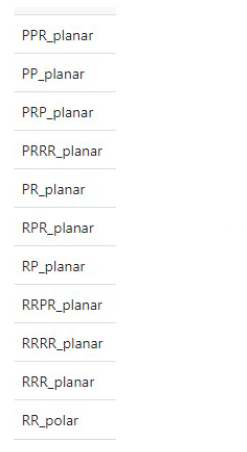Solved c) Select 3 robots from the following list and | Chegg.com