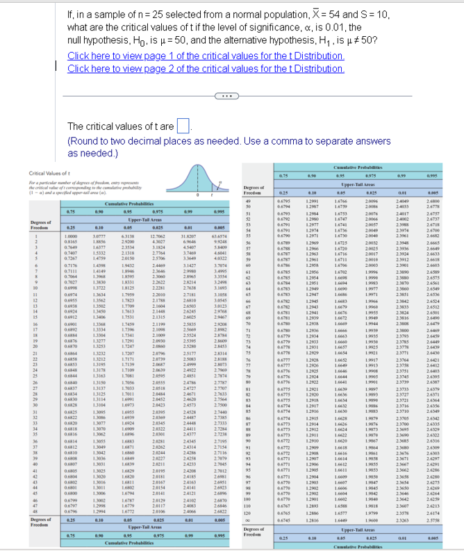 Solved Need help on this statistic question. I've provided | Chegg.com