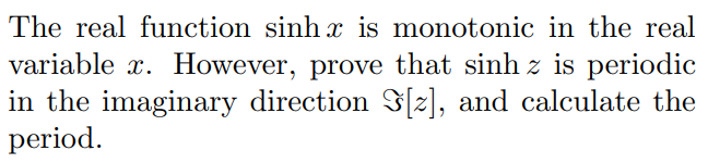 Solved Convention: Let a complex variable z be written | Chegg.com