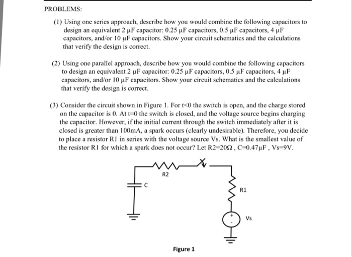 Solved PROBLEMS (1) Using one series approach, describe how | Chegg.com