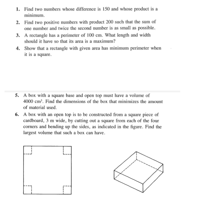 Solved 1. Find two numbers whose difference is 150 and whose | Chegg.com
