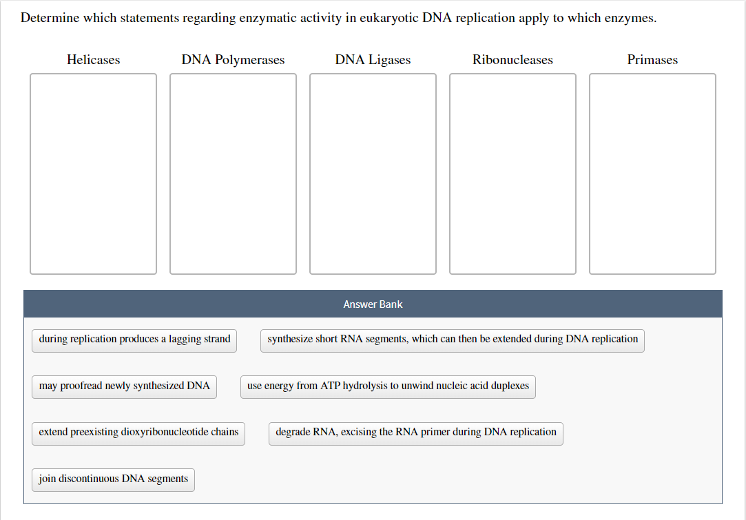 Solved Determine which statements regarding enzymatic | Chegg.com