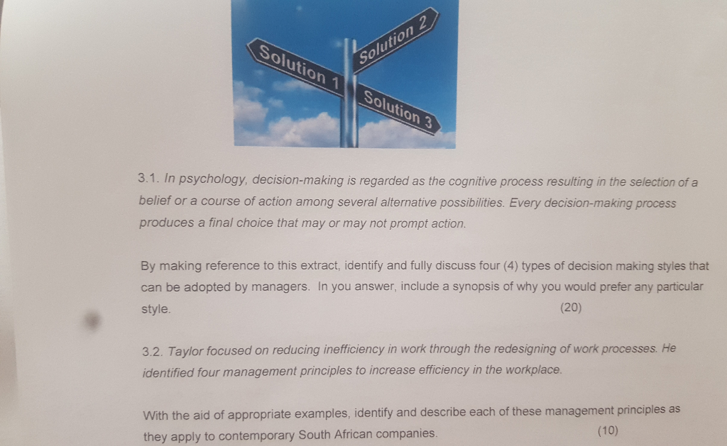 Solved Solution 1 Solution 2 Solution 3 3.1. In psychology, | Chegg.com