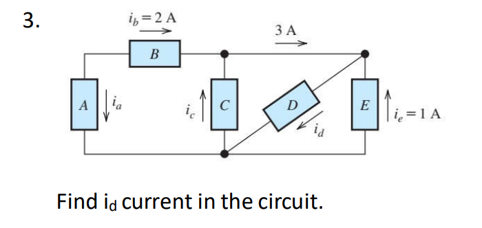 Solved Find id ﻿current in the circuit. | Chegg.com