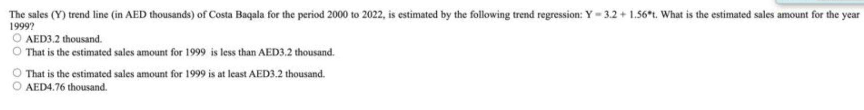 Solved In spurious regression: Durbin-Watson statistics is | Chegg.com