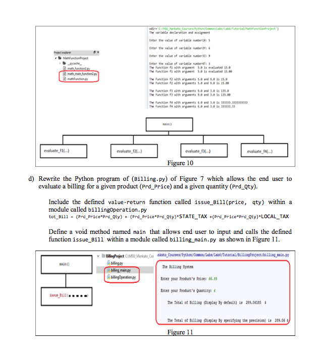 2. Calling an implemented Python function stored in a | Chegg.com
