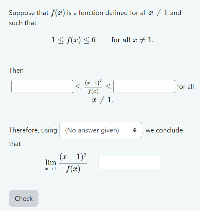 Solved Suppose that f(x) ﻿is a function defined for all x≠1 | Chegg.com
