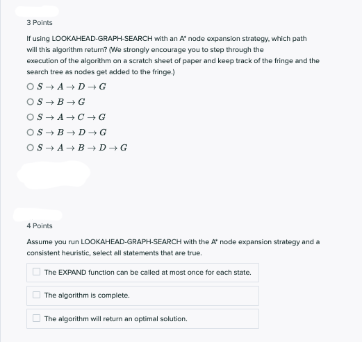 Solved Recall from lecture the general algorithm for Graph | Chegg.com