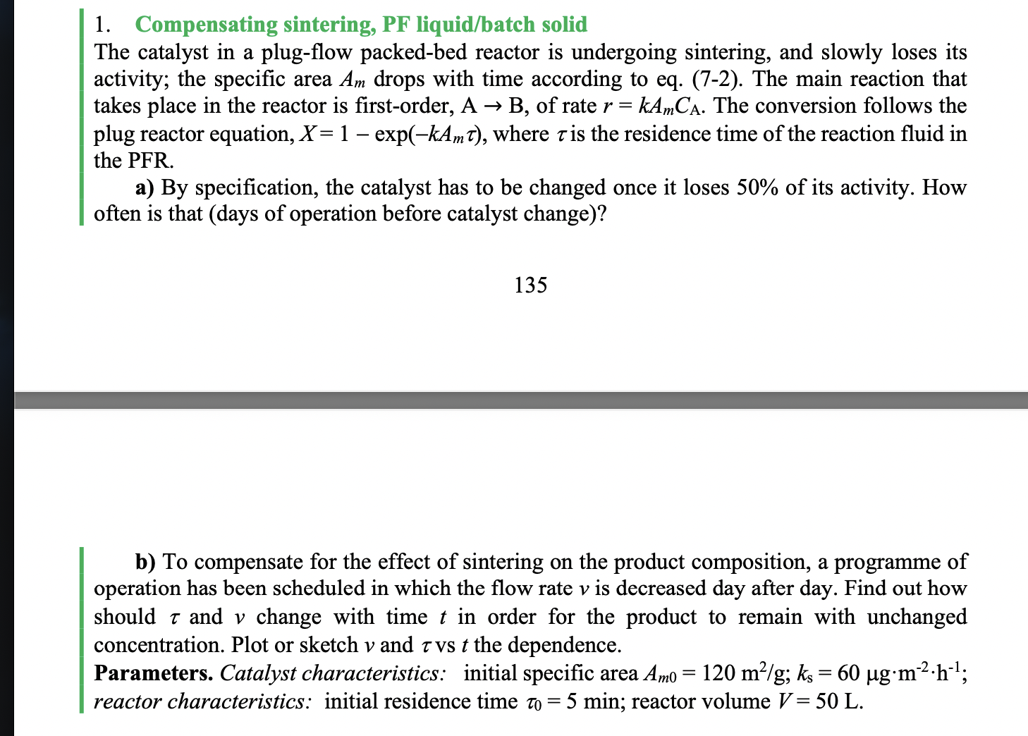 Solved Compensating sintering, PF ﻿liquidbatch solidThe | Chegg.com
