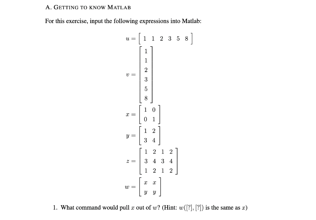 For this exercise, input the following expressions | Chegg.com