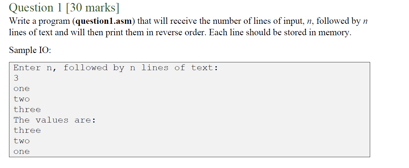 Solved This uses mips assembly language. The sample IO is | Chegg.com