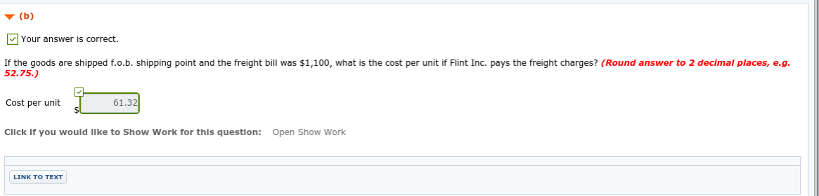 Solved Question 10 (Part Level Submission) Flint Inc. | Chegg.com