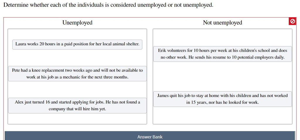 Solved Determine whether each of the individuals is | Chegg.com