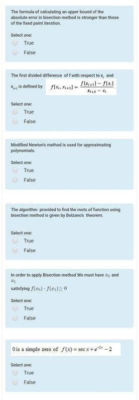 Solved The formula of calculating an upper bound of the | Chegg.com