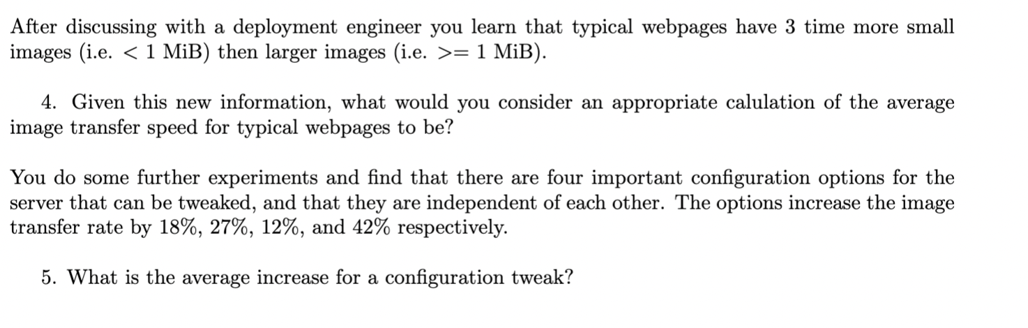Solved After discussing with a deployment engineer you learn | Chegg.com