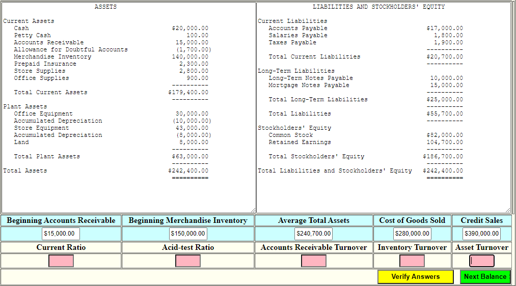 Solved Instructions for Topic 25: Balance Sheet Analysis. | Chegg.com