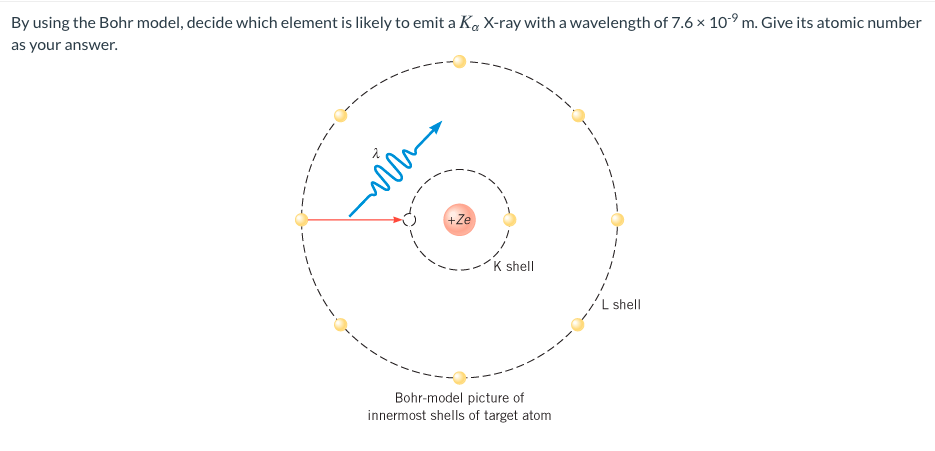 Solved By using the Bohr model, decide which element is | Chegg.com