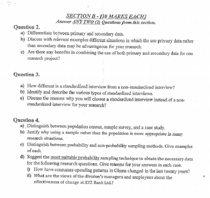 Solved Question 2. a) Differentiate between primary and | Chegg.com