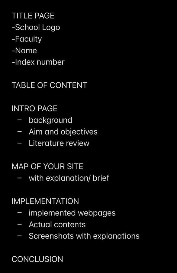 Solved write a project documentation on a portfolio | Chegg.com