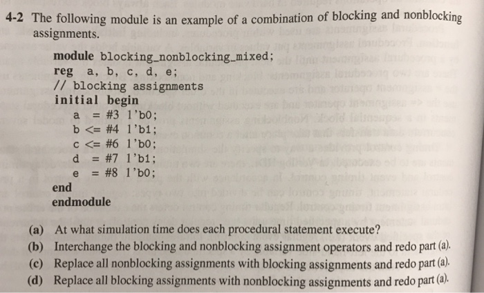 Solved 4-2 The following module is an example of a | Chegg.com