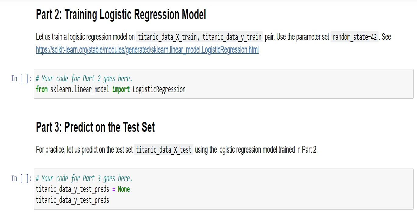 Solved Logistic Regression and SVMs In this assignment we | Chegg.com