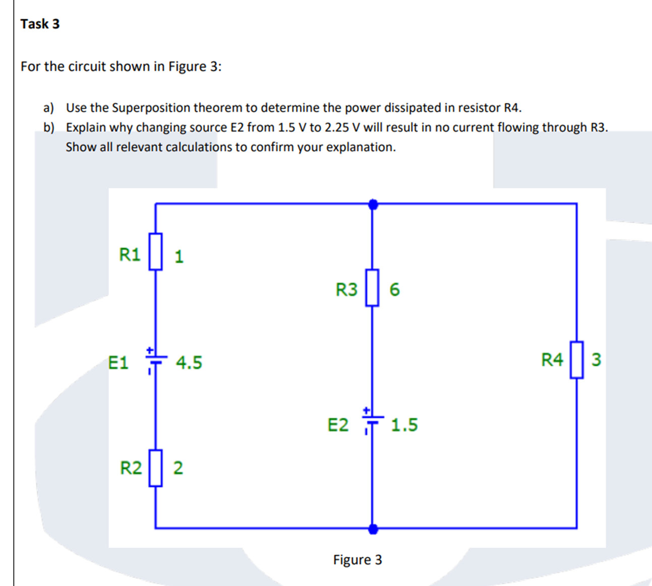 Solved For The Circuit Shown In Figure 3 A Use The