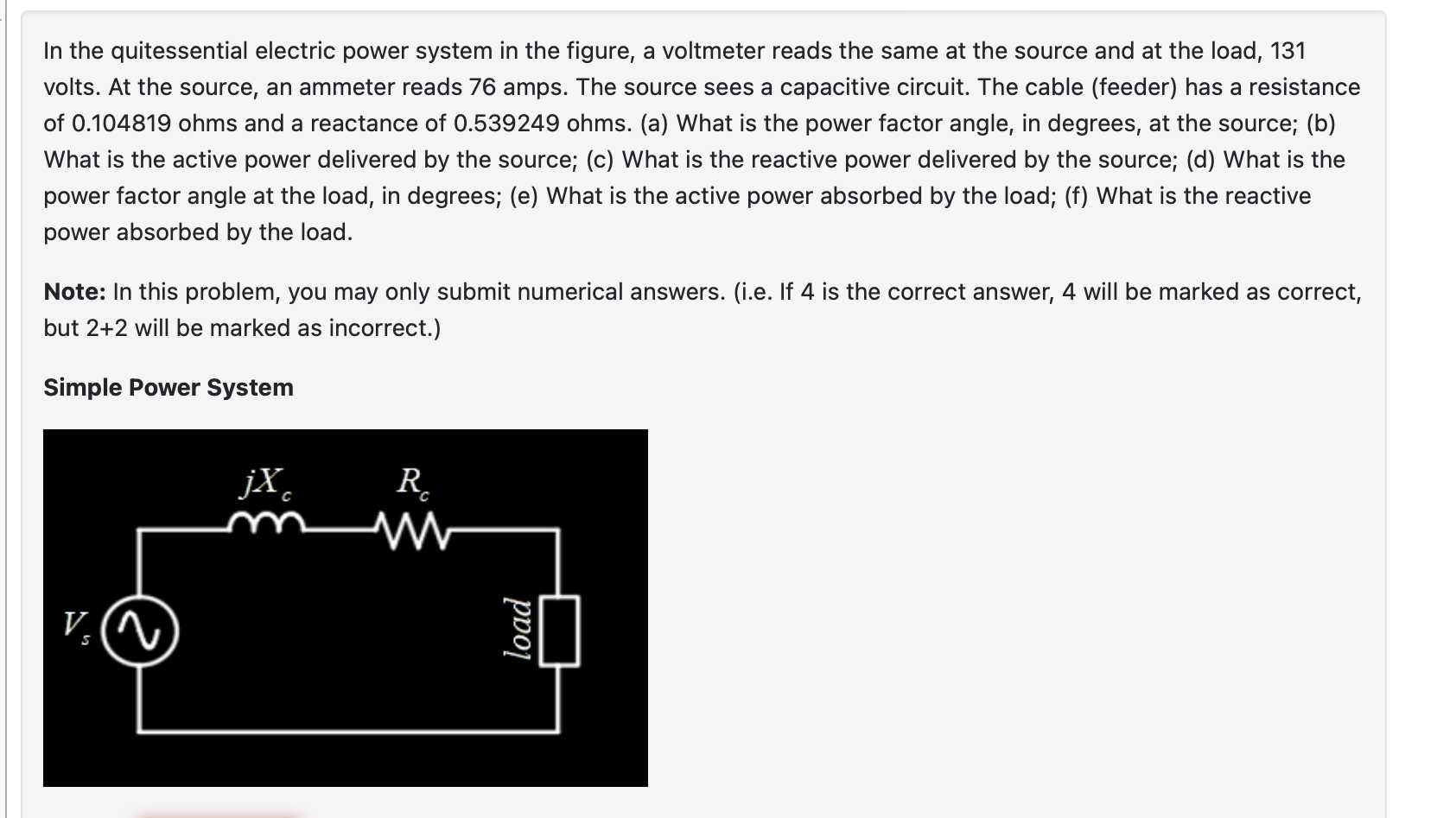 Solved PLS solve this question using only PHASOR DIAGRAM In | Chegg.com
