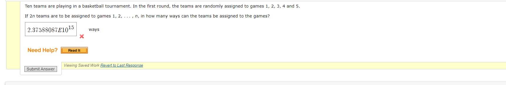 Solved Ten teams are playing in a basketball tournament. In | Chegg.com