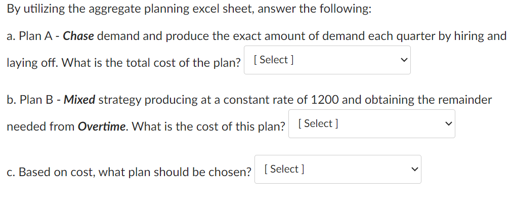 Solved [ Select ] [ Select ] | Chegg.com