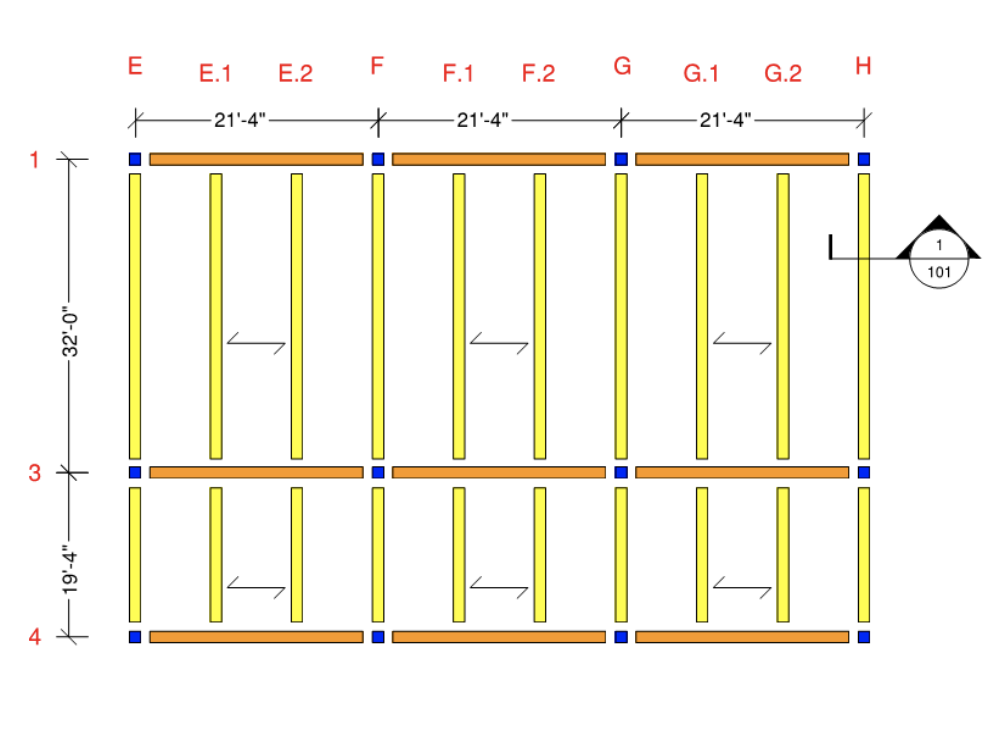 Solved The factored uniformly distributed loads (wu) and | Chegg.com