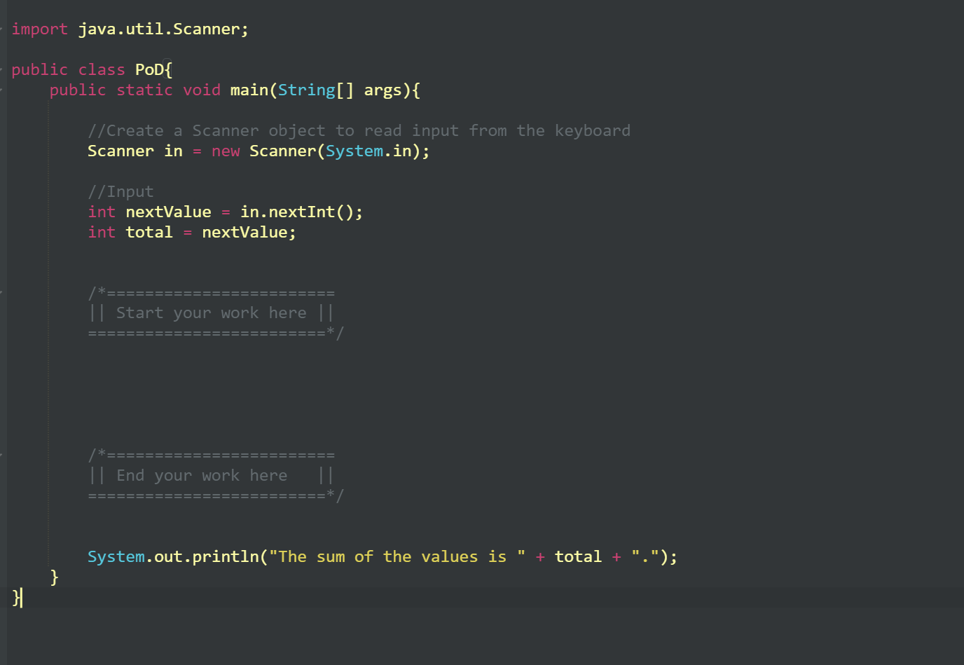 Solved Details Input The program reads in the following: • | Chegg.com