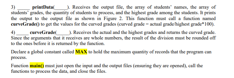 Solved In this lab you will practice using parallel array | Chegg.com