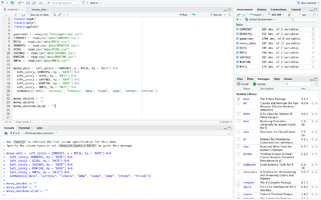 3- Compute new values Compute the M1 measure of money | Chegg.com