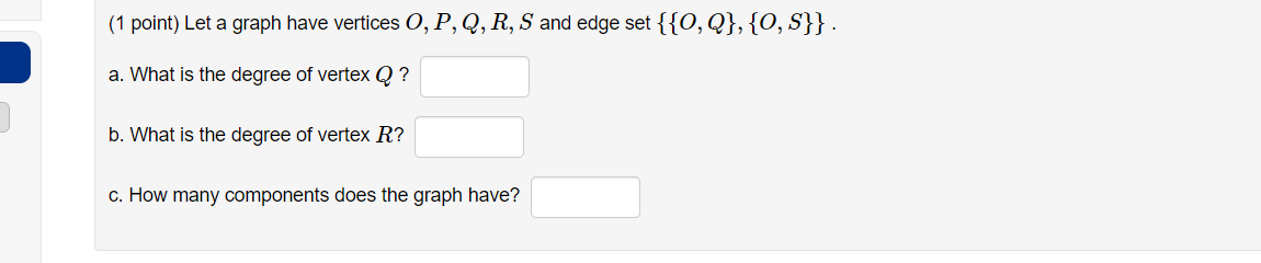 Solved (1 point) Which of the following graphs have Euler | Chegg.com