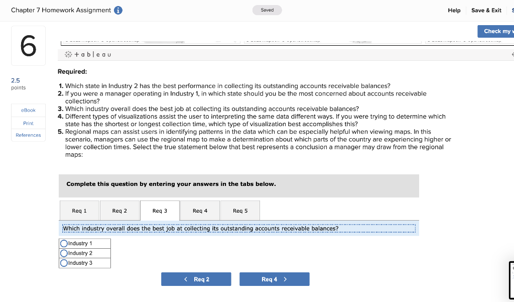 Solved Chapter 7 Homework Assignment i Saved Help Sa 6 | Chegg.com