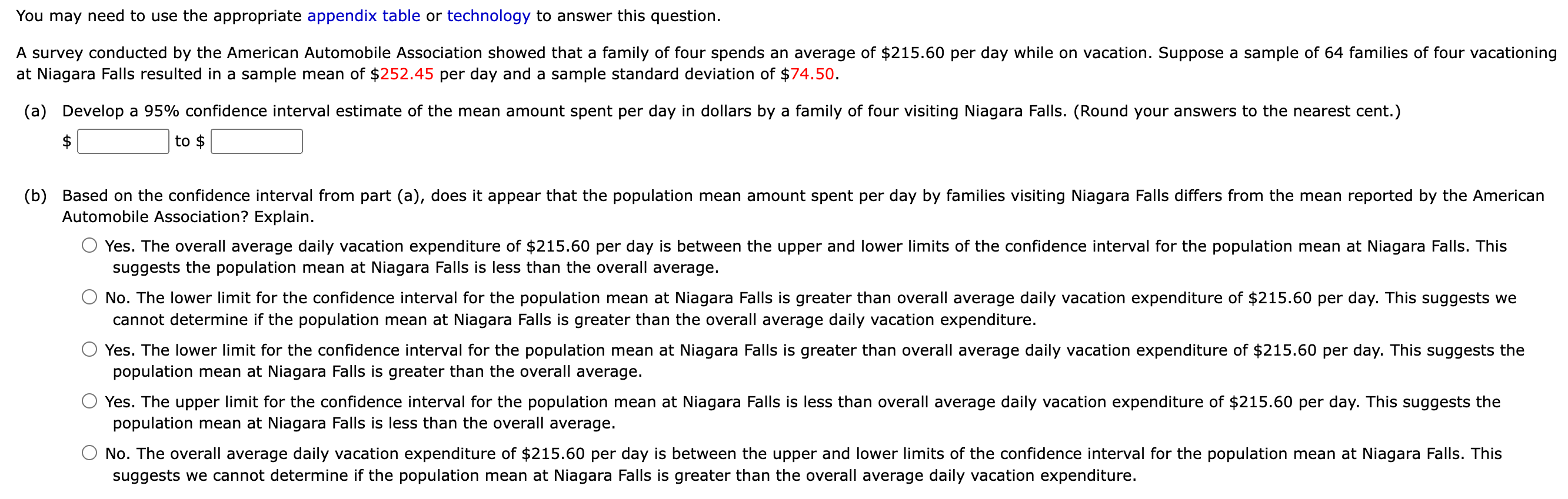 Solved You may need to use the appropriate appendix table or | Chegg.com